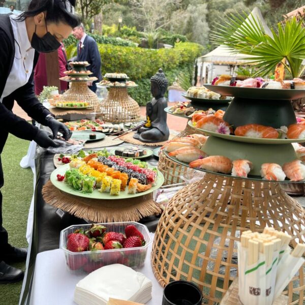Mesas de sushi para bodas y eventos- SuShi Ohm